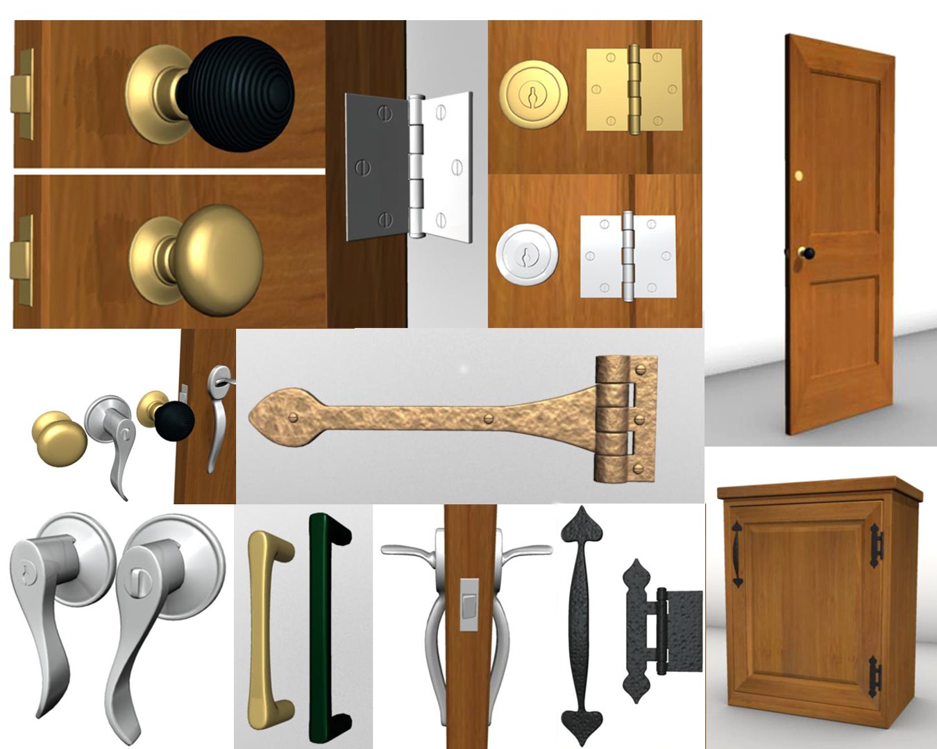 Maya Door Knobs Hardware
