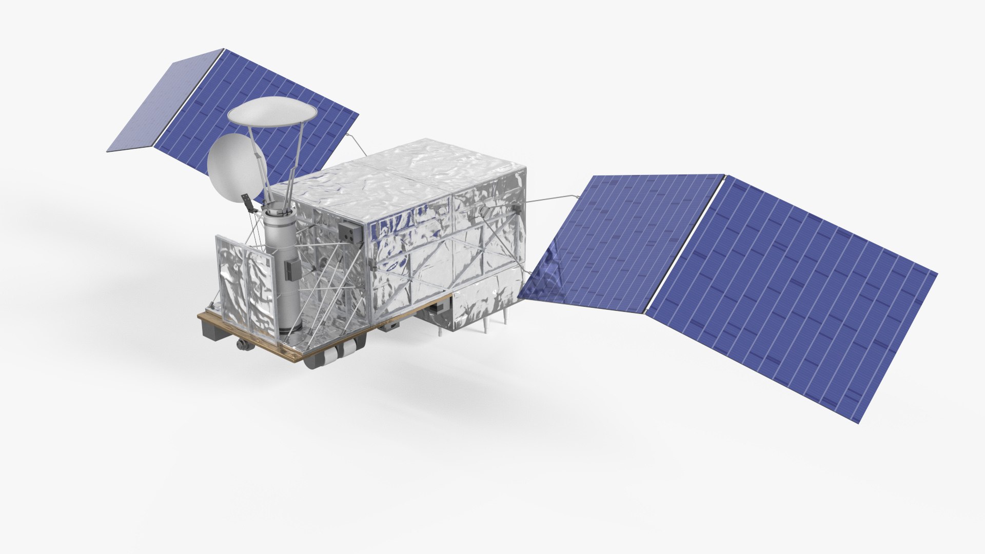 Multifunctional Geostationary Satellite 3D Model - TurboSquid 2385594