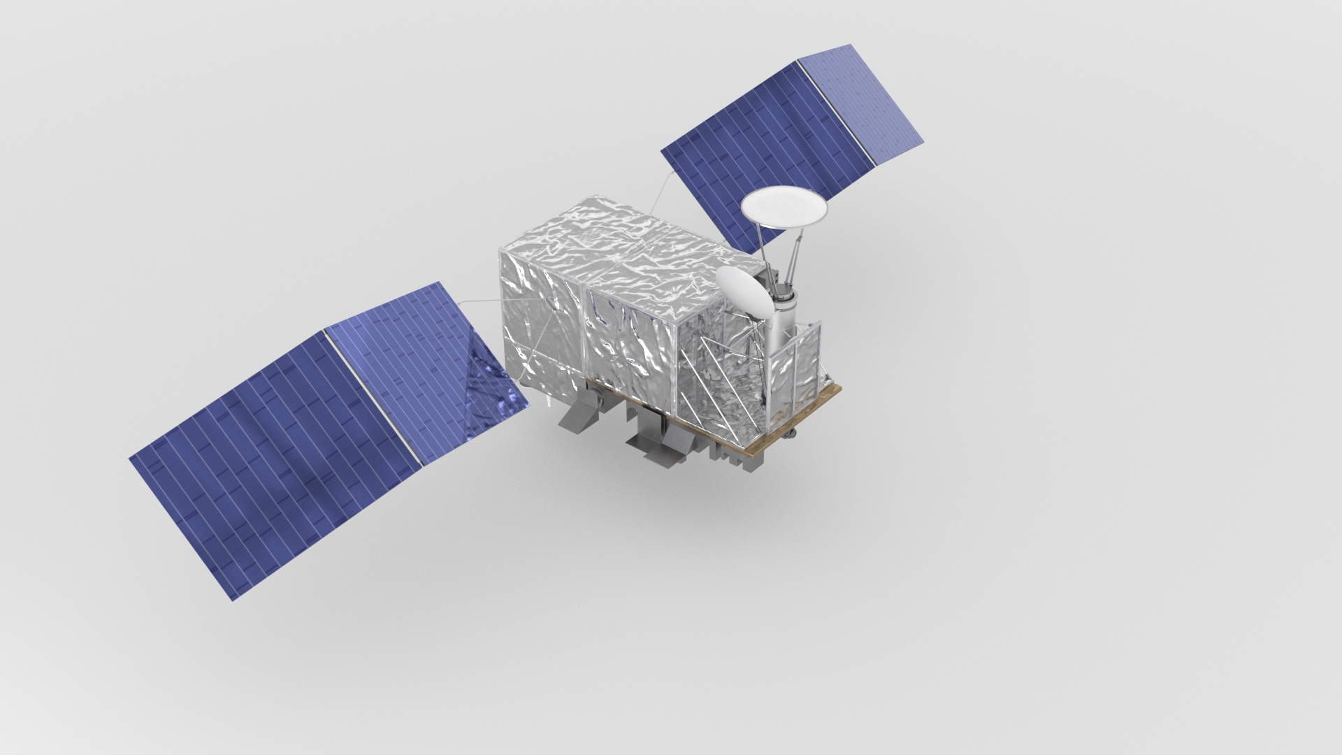 Multifunctional Geostationary Satellite 3D Model - TurboSquid 2385594