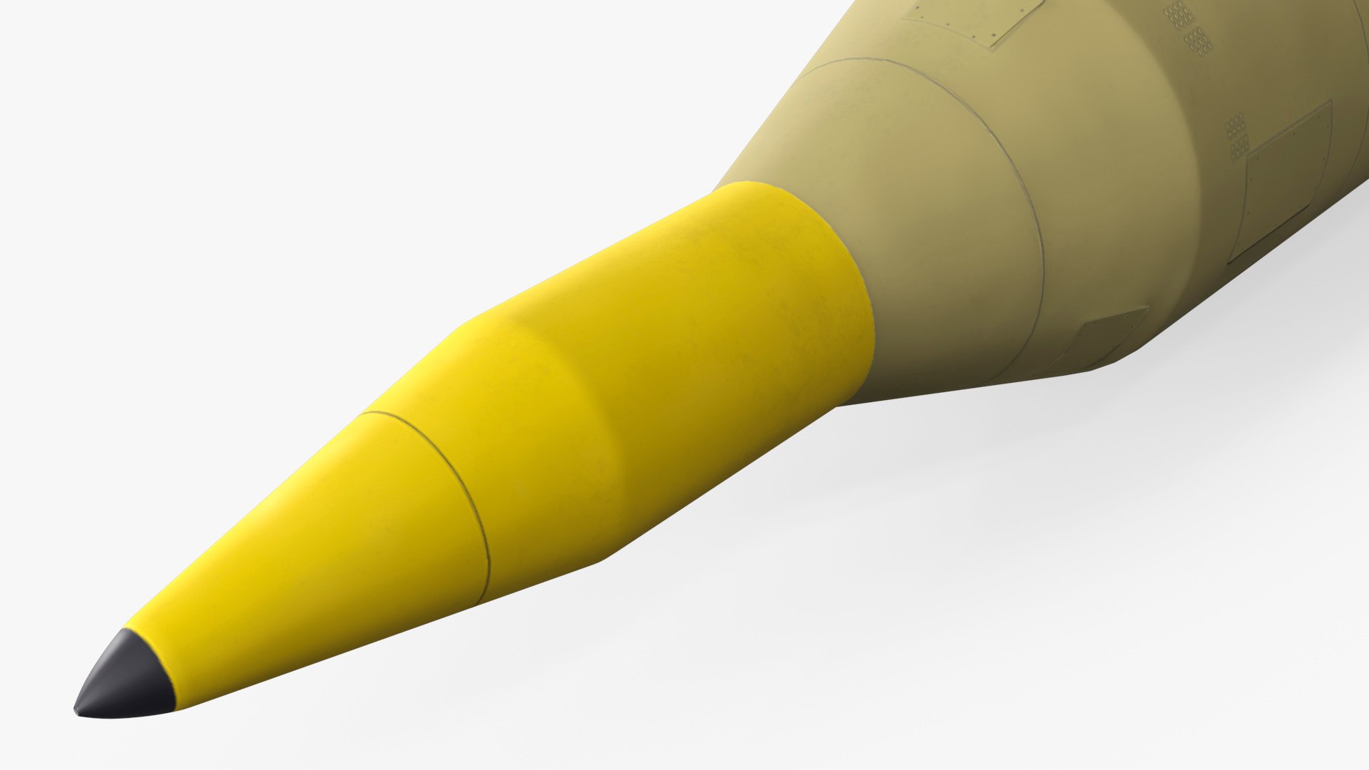 Ballistic Missile On Fixed Launch Base 3D Model - TurboSquid 2469452