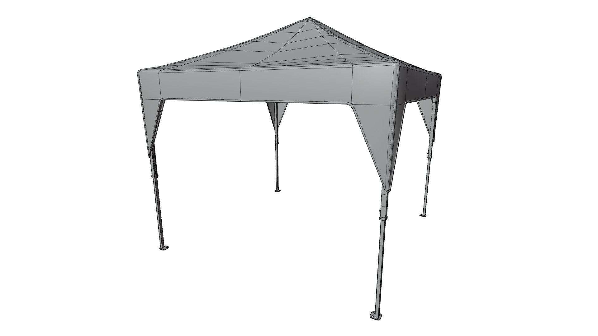 3D Model Pop Up Canopy - TurboSquid 1892778