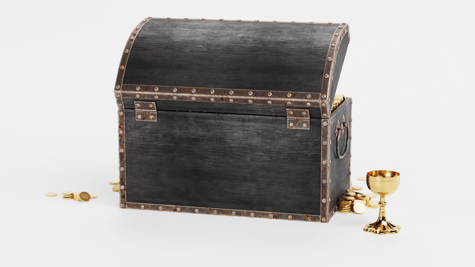 Treasure Chest 2 3D Model - TurboSquid 1495205