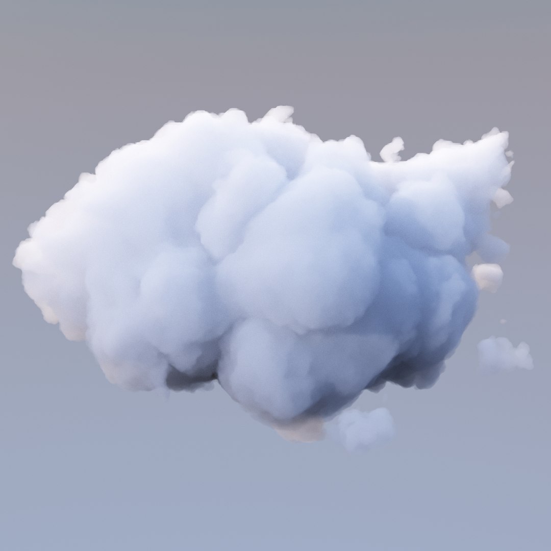 3D Cloud 18 - TurboSquid 1451247