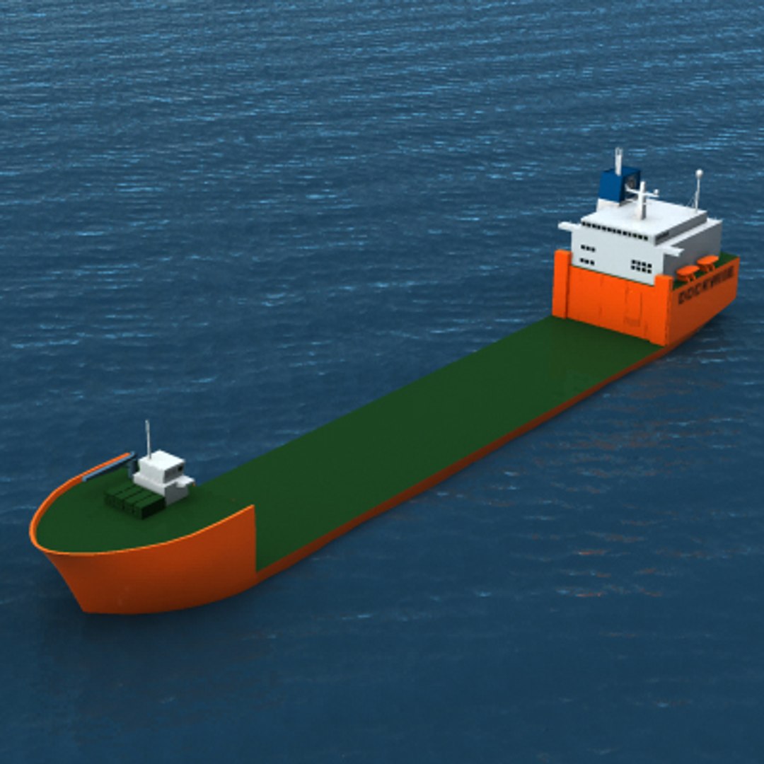 Dockwise Mothership Ship Transporter 3d Model