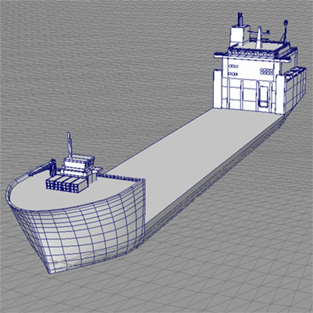 Dockwise Mothership Ship Transporter 3d Model