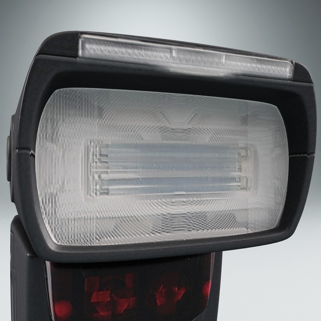 3d model of speedlites set modelled