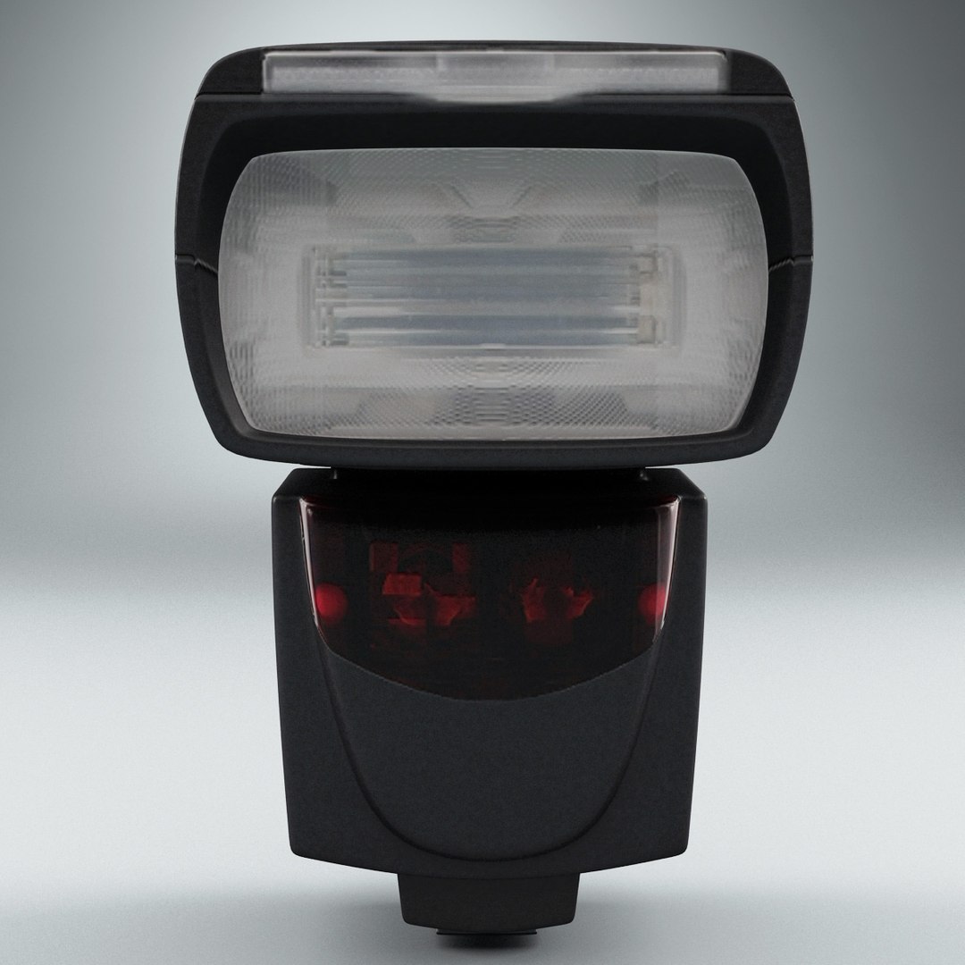 3d model of speedlites set modelled