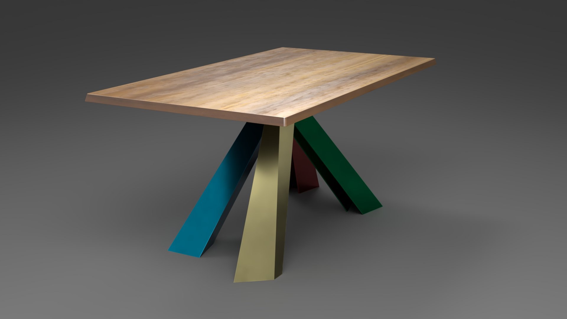 3D Modern Table - TurboSquid 1936448