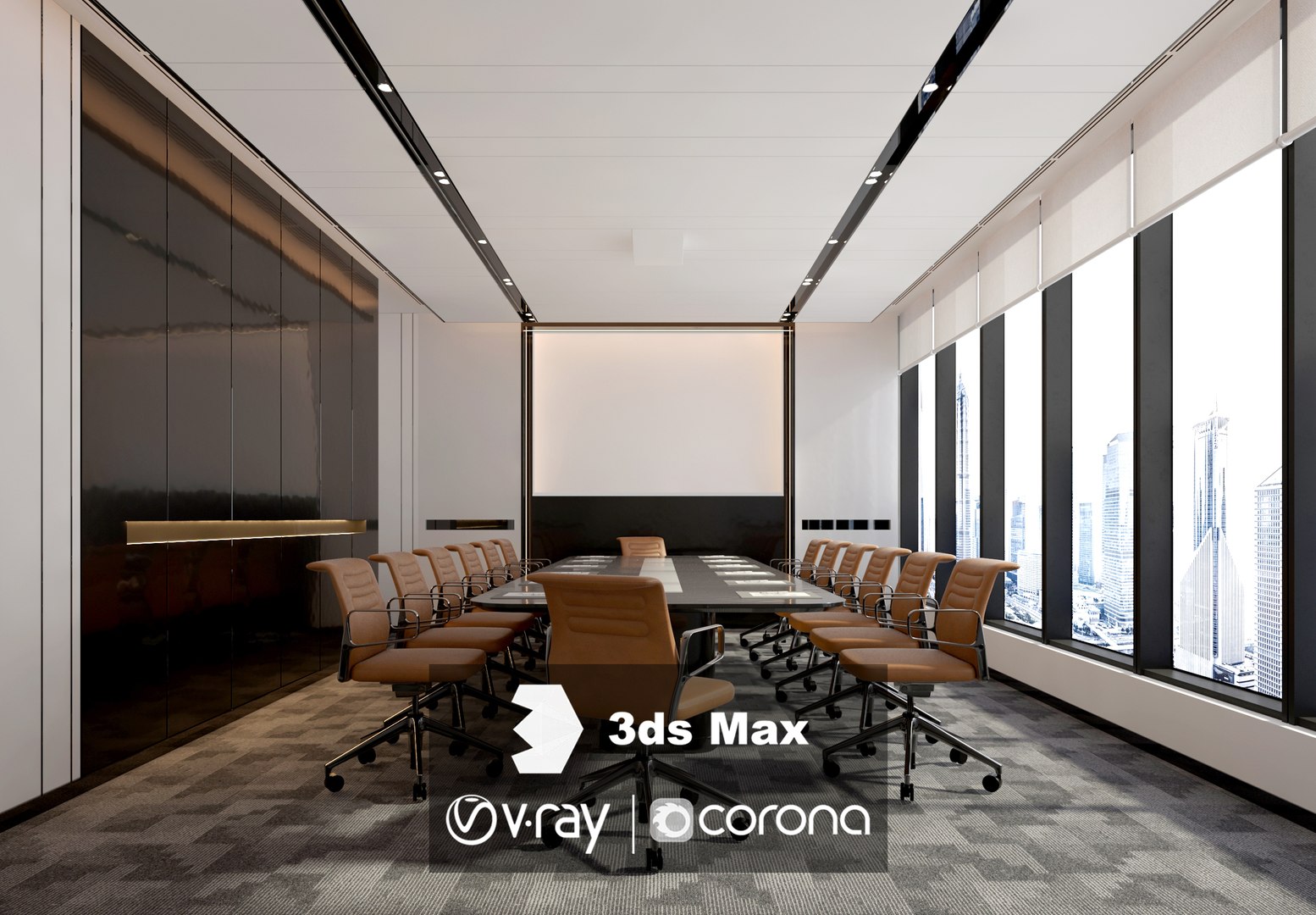 modelo 3d Conference Room - TurboSquid 2028450