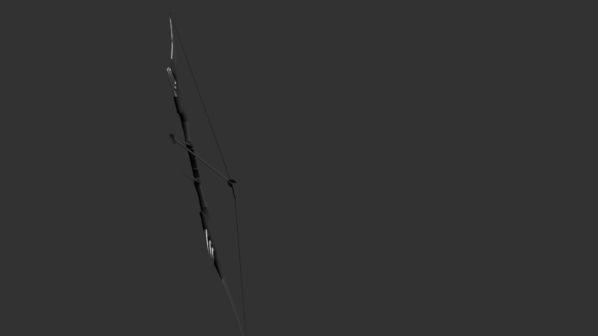 3D model Fantasy Demon Bow - TurboSquid 1736919