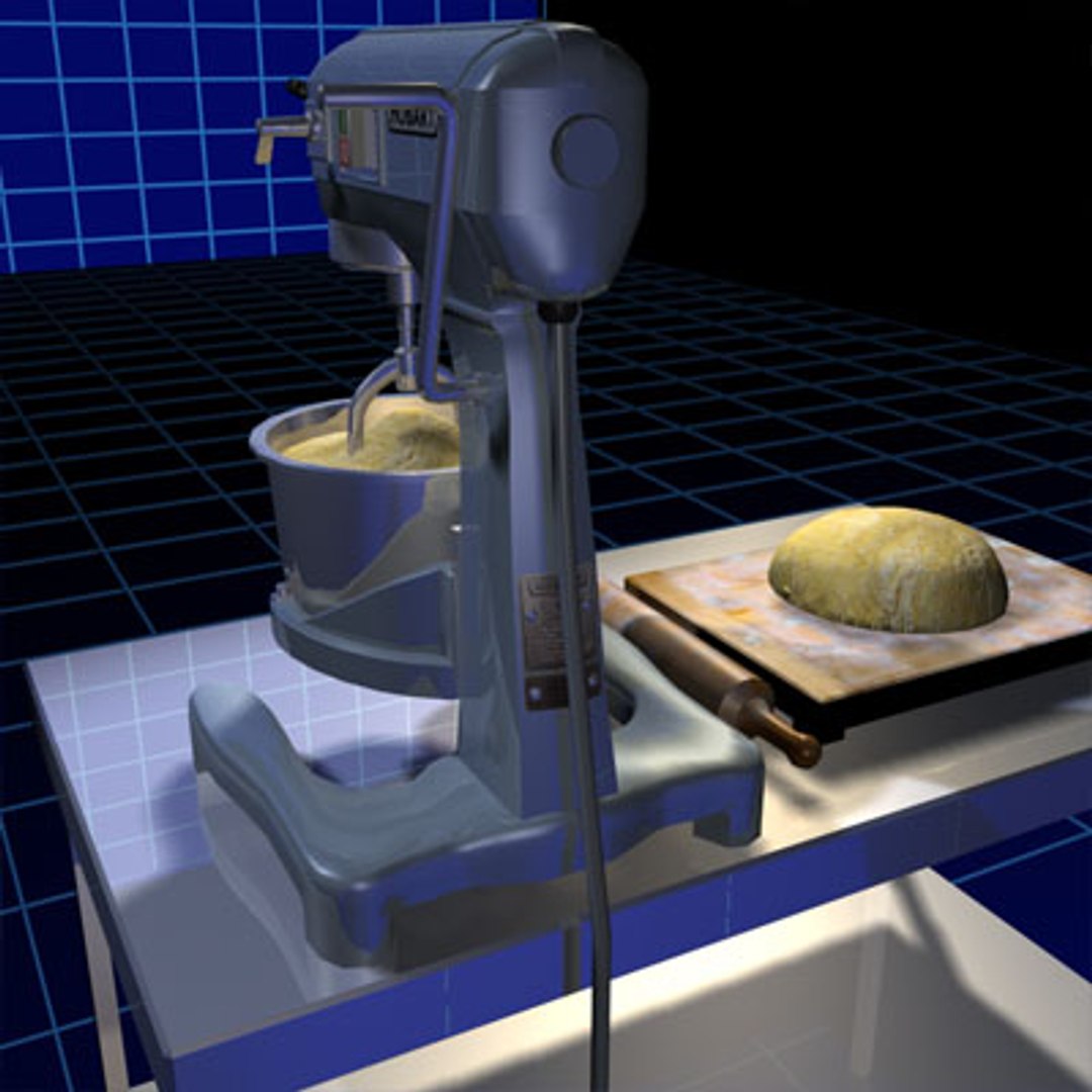 3ds max mixer bread 01