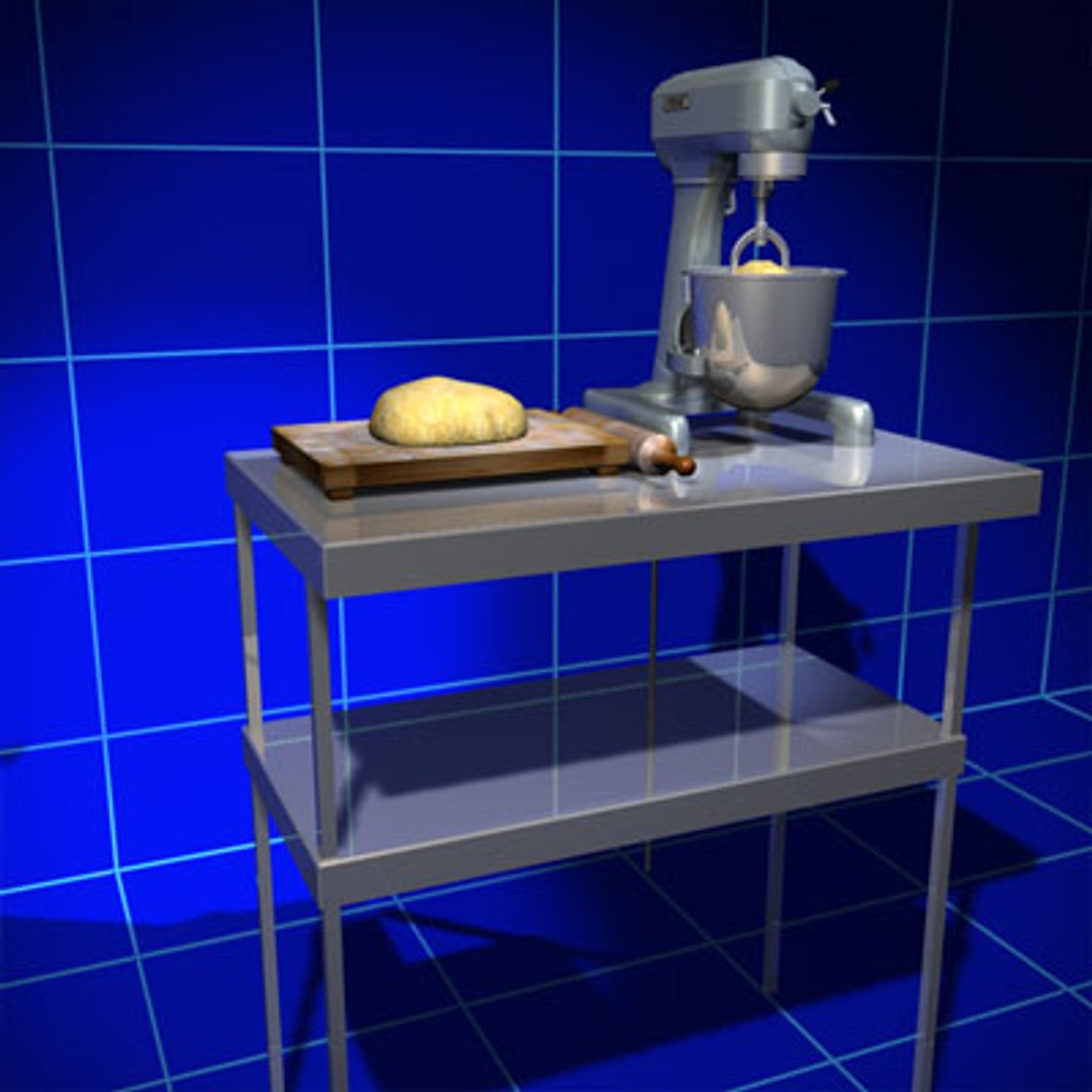 3ds max mixer bread 01