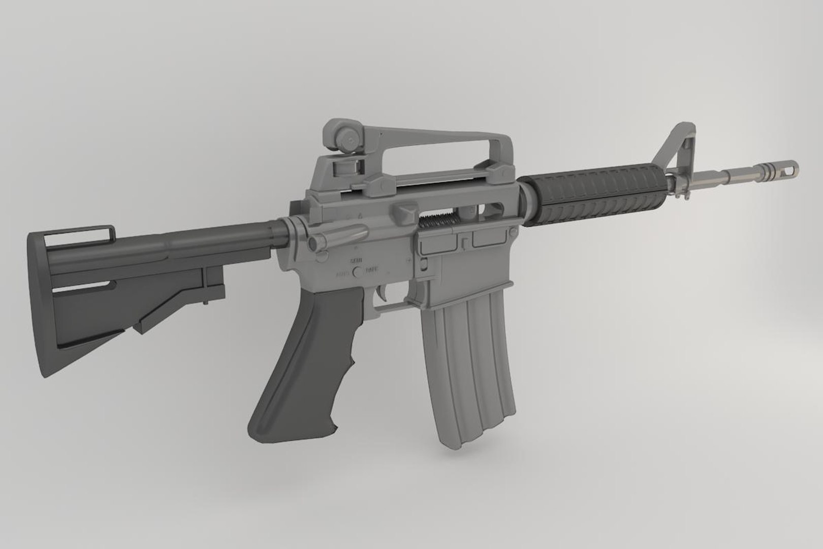 3d m4 gun