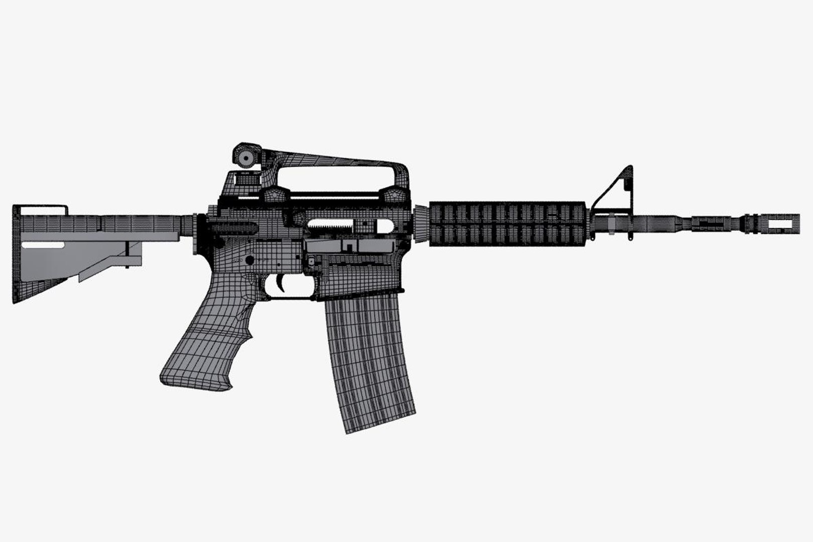 3d m4 gun