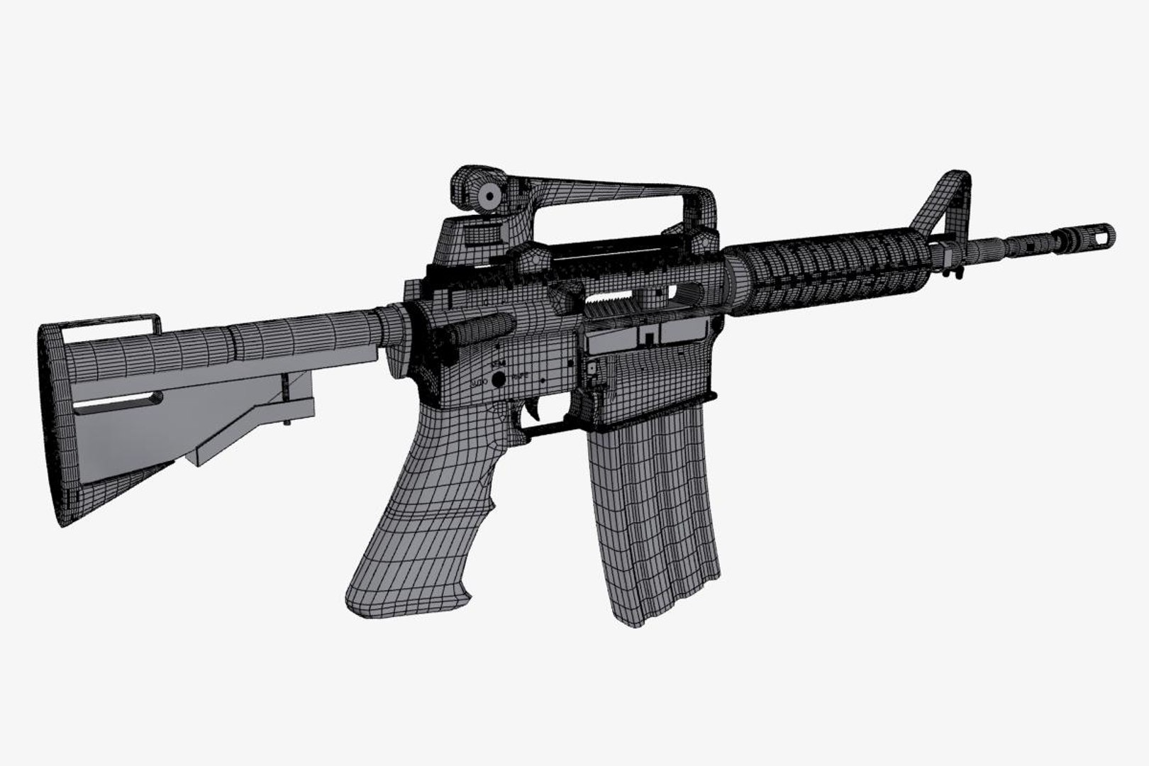 3d m4 gun