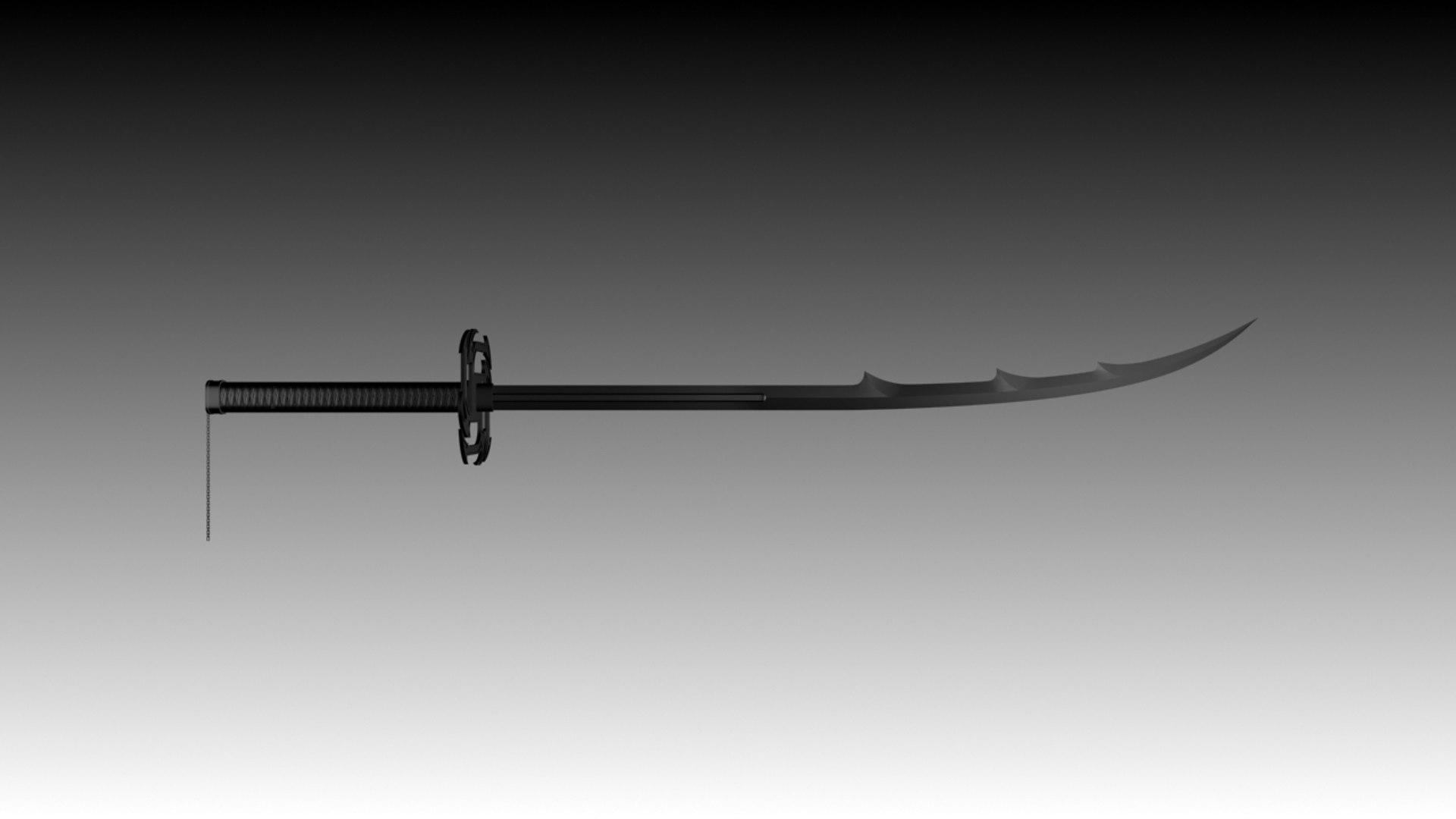 New Design Sword Bleach 3d Model