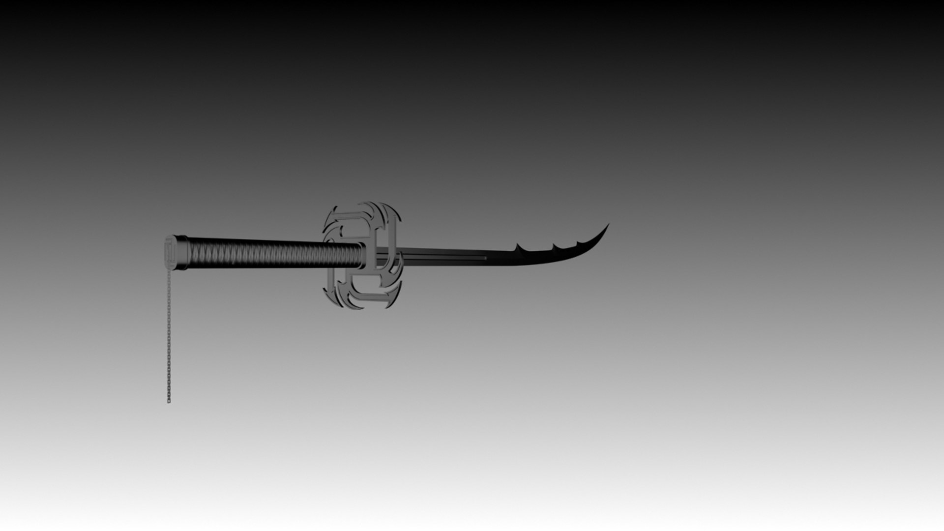 New Design Sword Bleach 3d Model