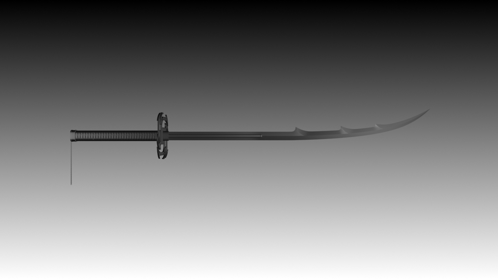 New Design Sword Bleach 3d Model