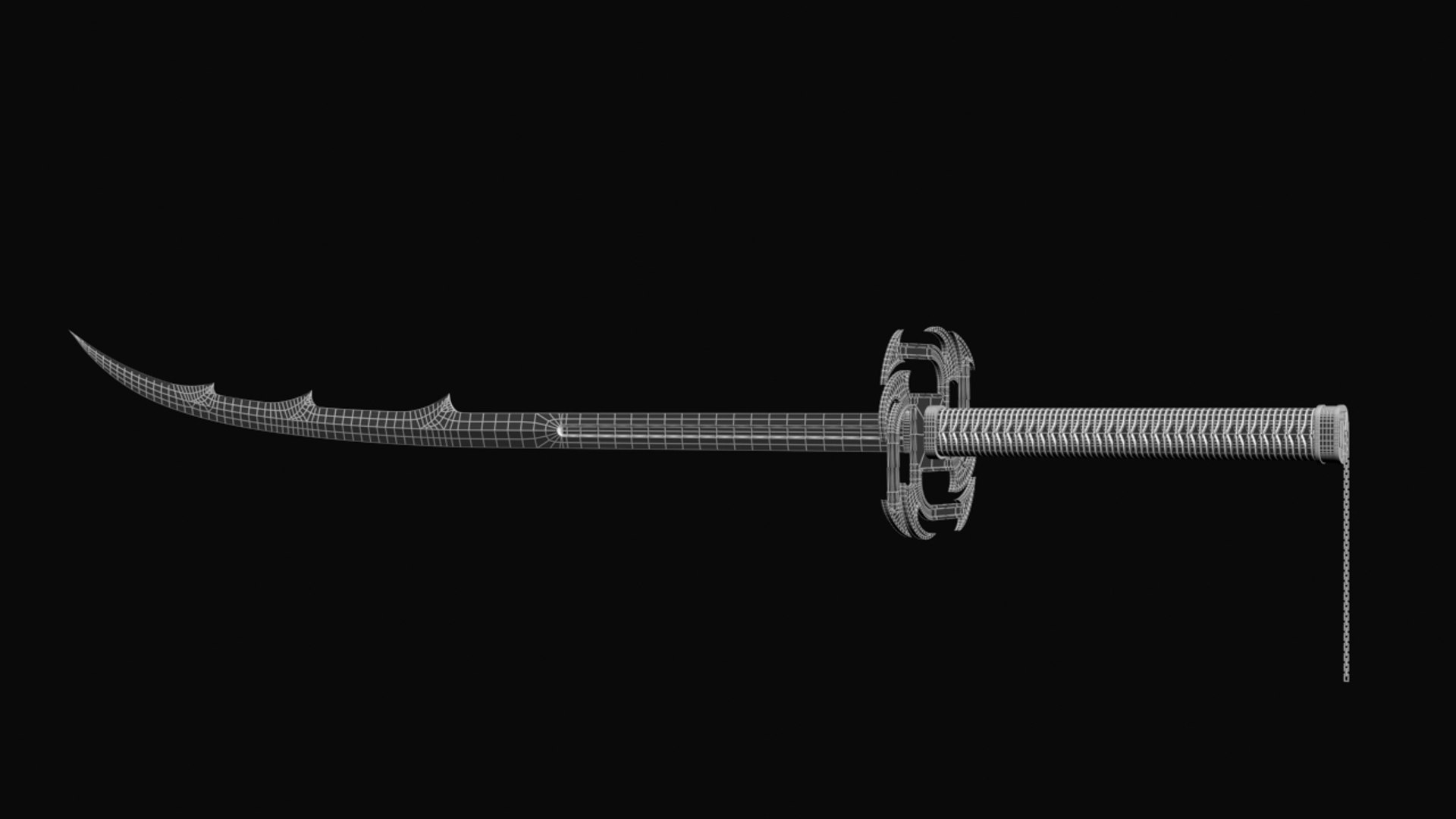 New Design Sword Bleach 3d Model