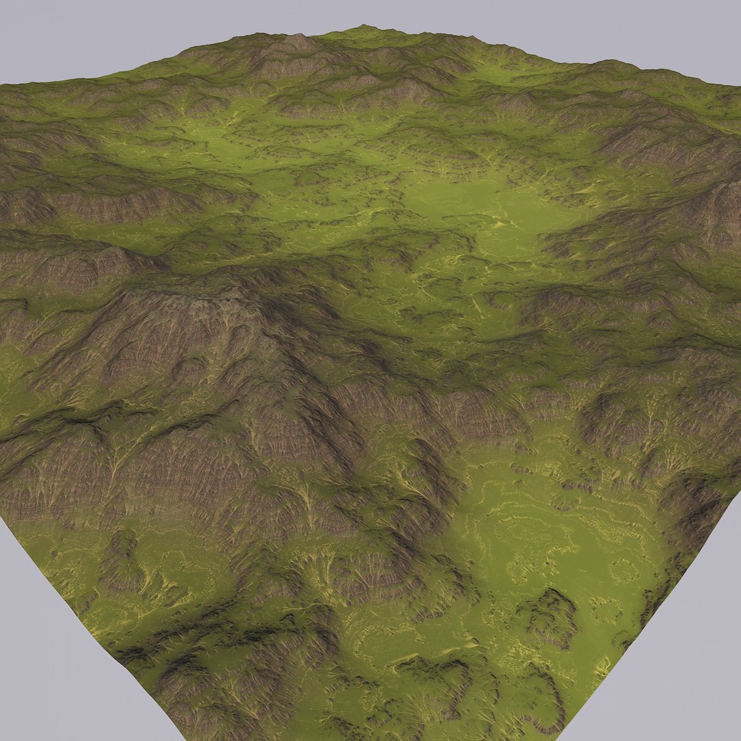 3D Big Valley - TurboSquid 1290506