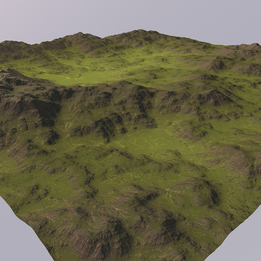 3D Big Valley - TurboSquid 1290506