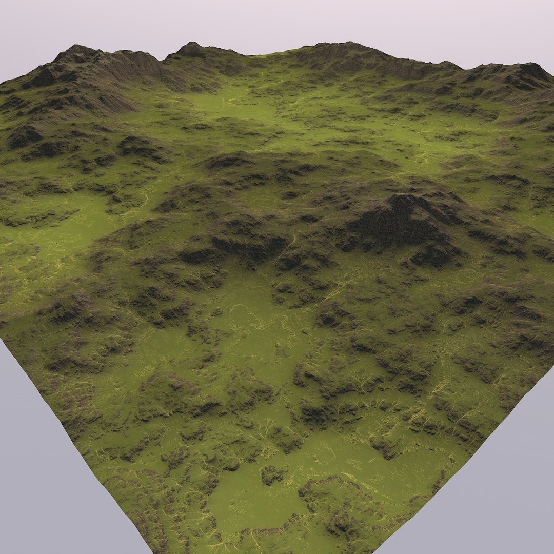 3D Big Valley - TurboSquid 1290506