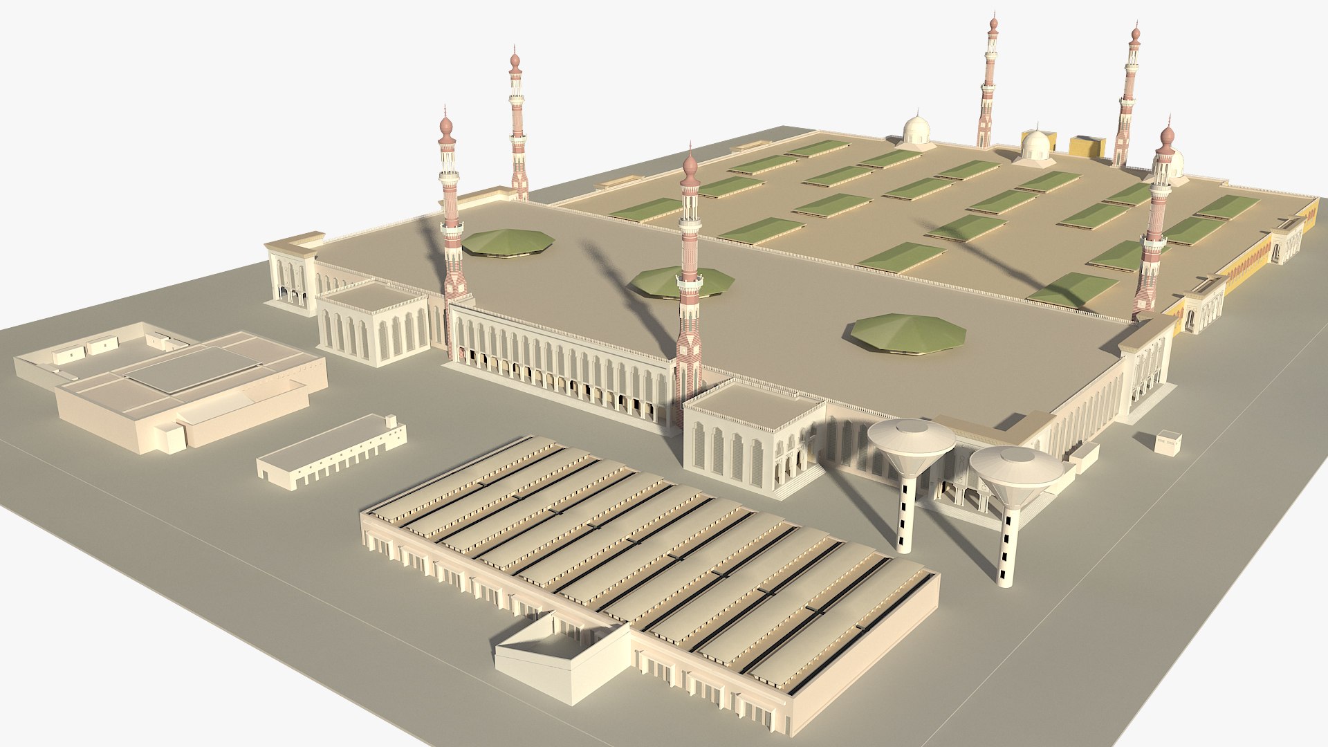 3D Model Masjid E Nimra Arafat - TurboSquid 1545722
