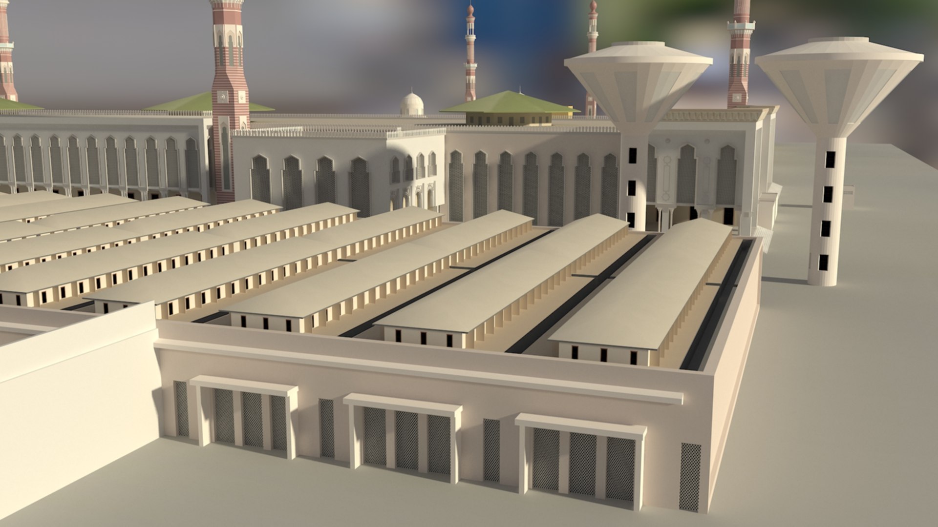 3D Model Masjid E Nimra Arafat - TurboSquid 1545722