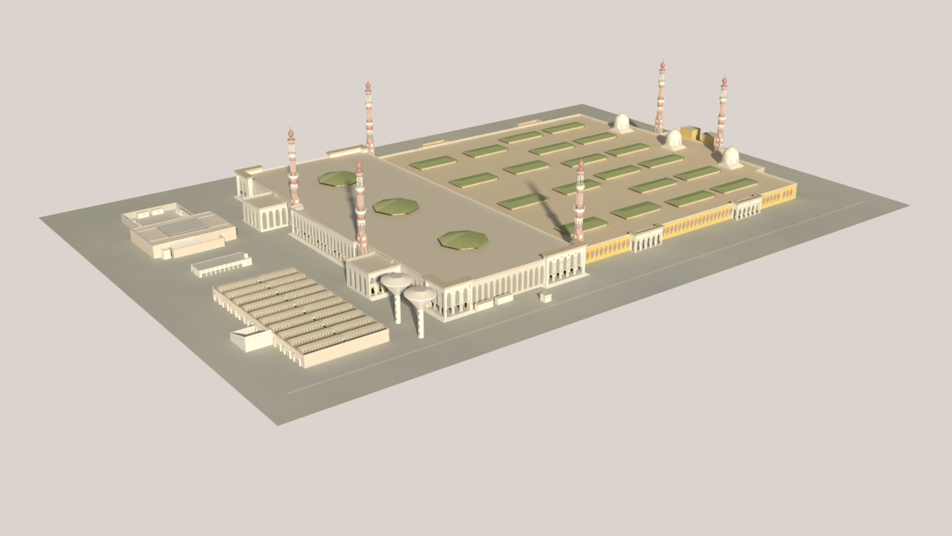 3D Model Masjid E Nimra Arafat - TurboSquid 1545722