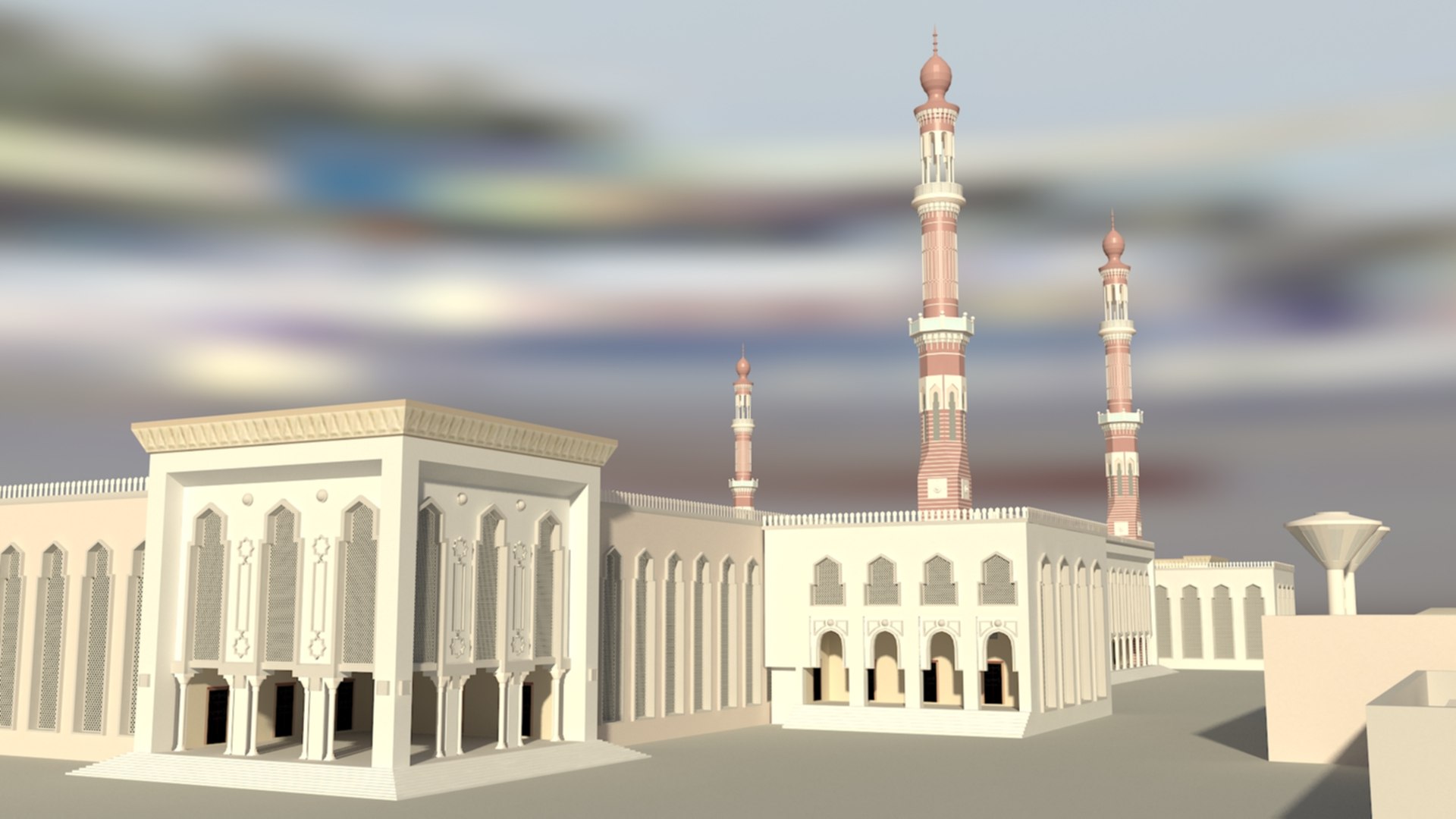 3D Model Masjid E Nimra Arafat - TurboSquid 1545722