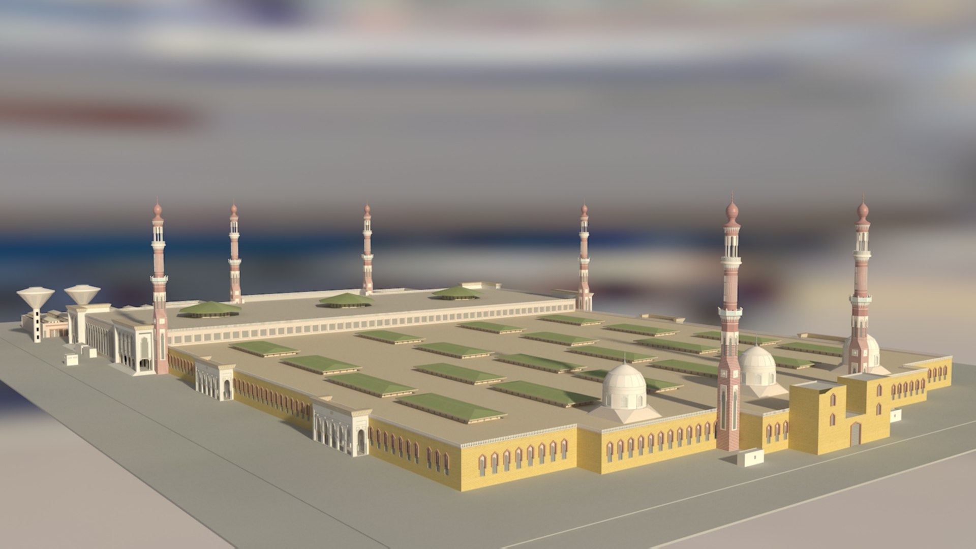 3D Model Masjid E Nimra Arafat - TurboSquid 1545722
