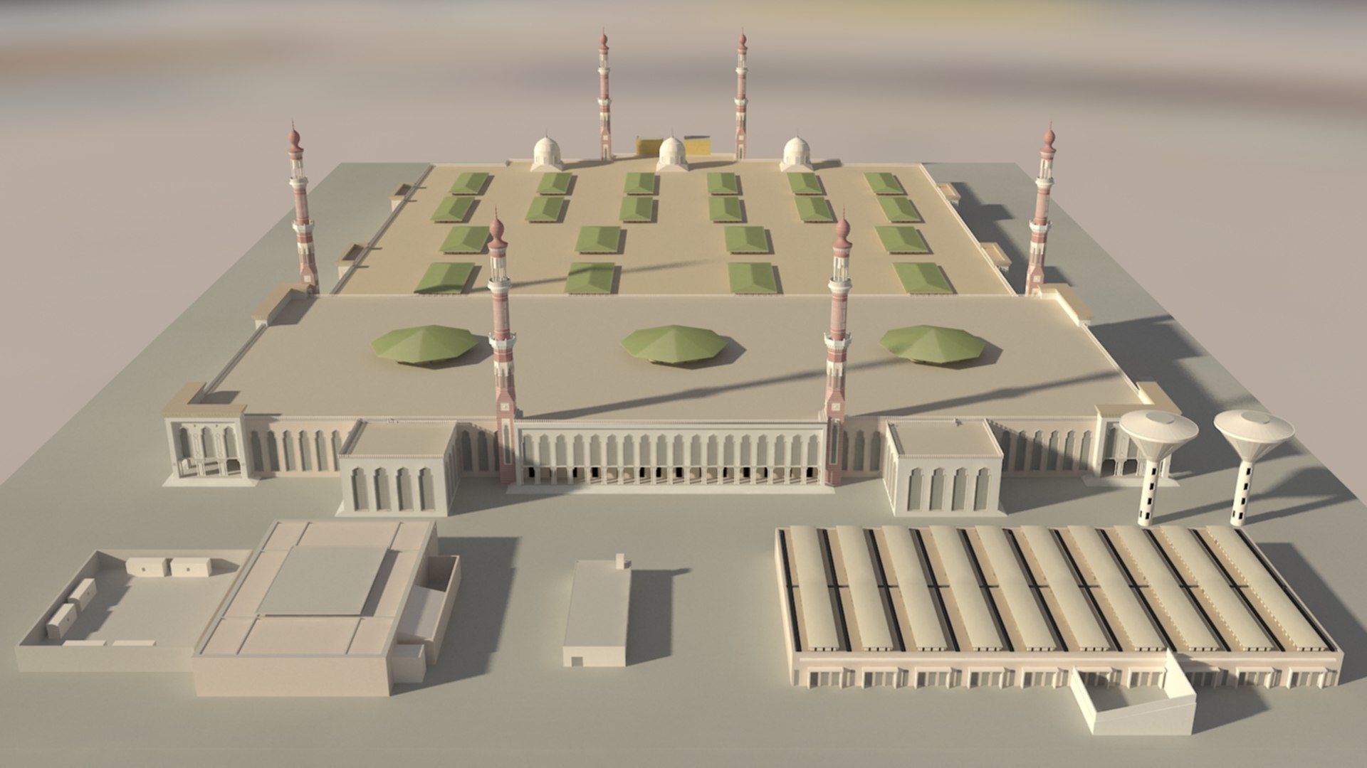 3D Model Masjid E Nimra Arafat - TurboSquid 1545722