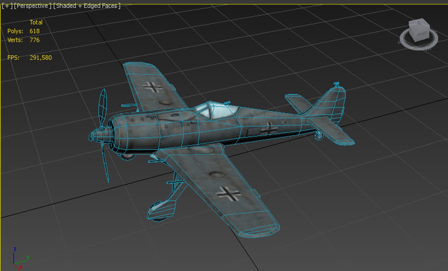Wwii Fw-190a 3D Model - TurboSquid 1330071