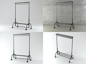 Download 3D Clothes Rack SketchUp Models - TurboSquid