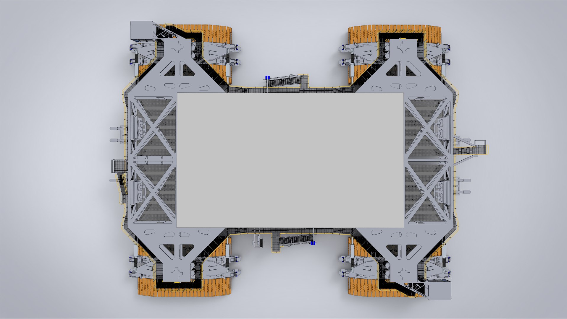 Crawler Transporter 3d Model
