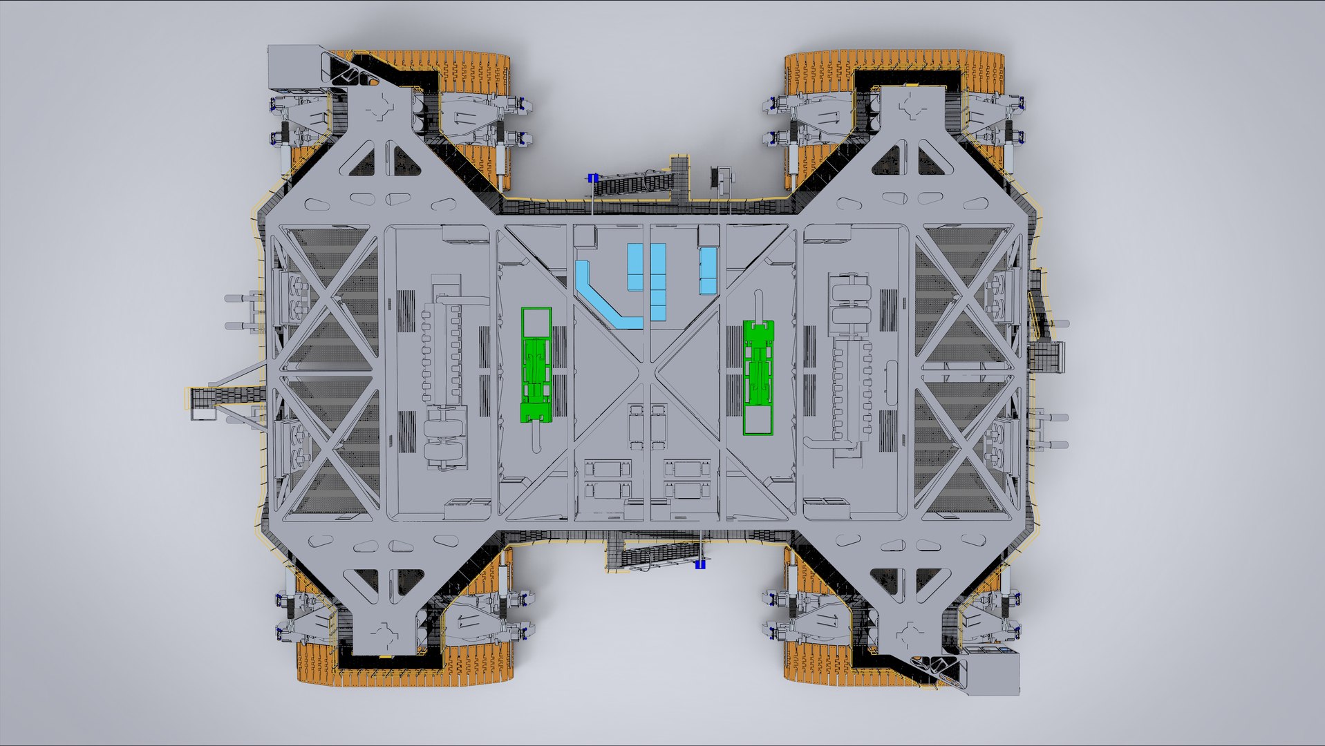 Crawler Transporter 3d Model
