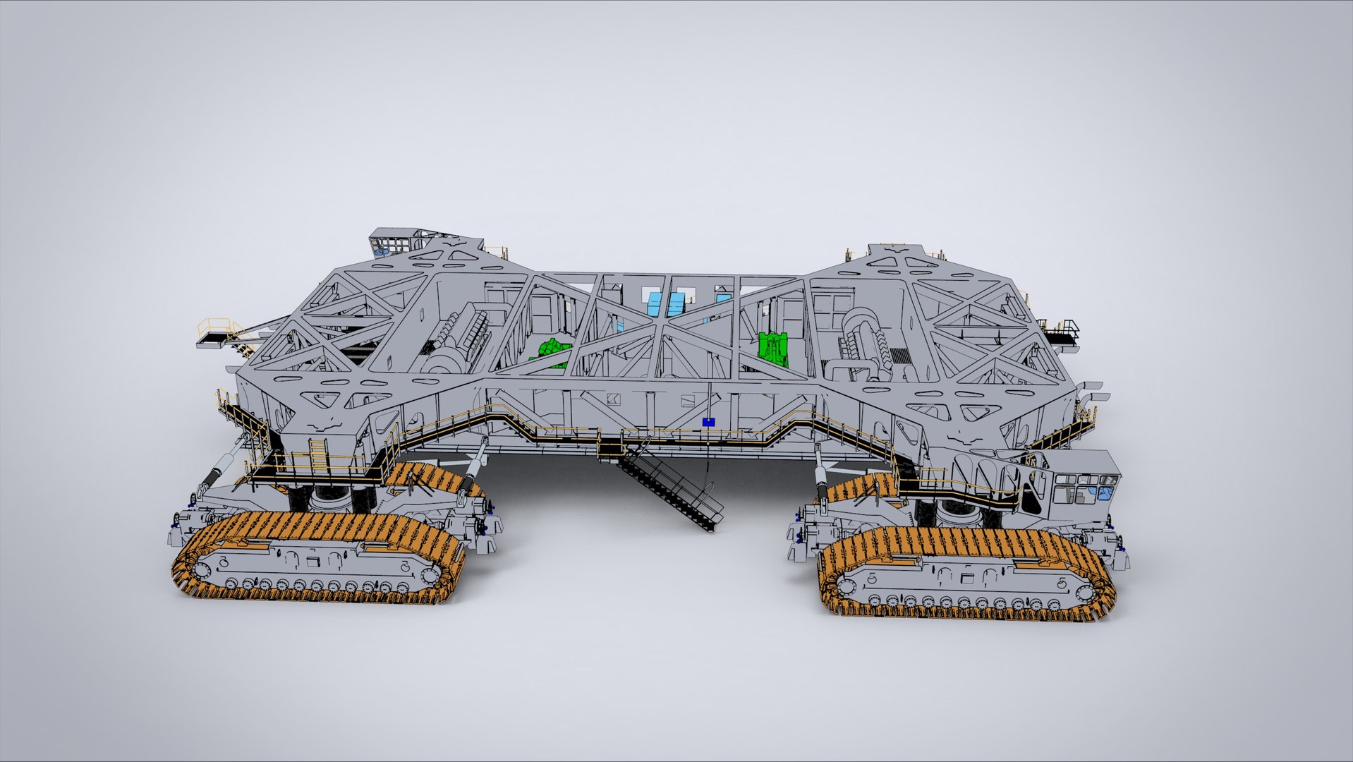 Crawler Transporter 3d Model