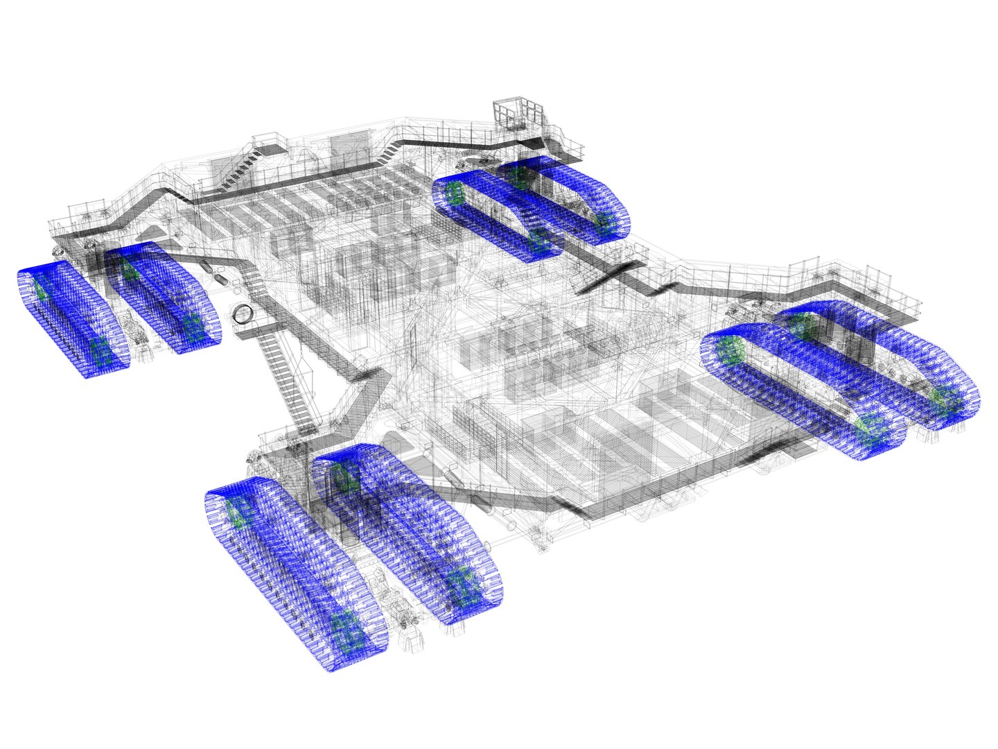 Crawler Transporter 3d Model