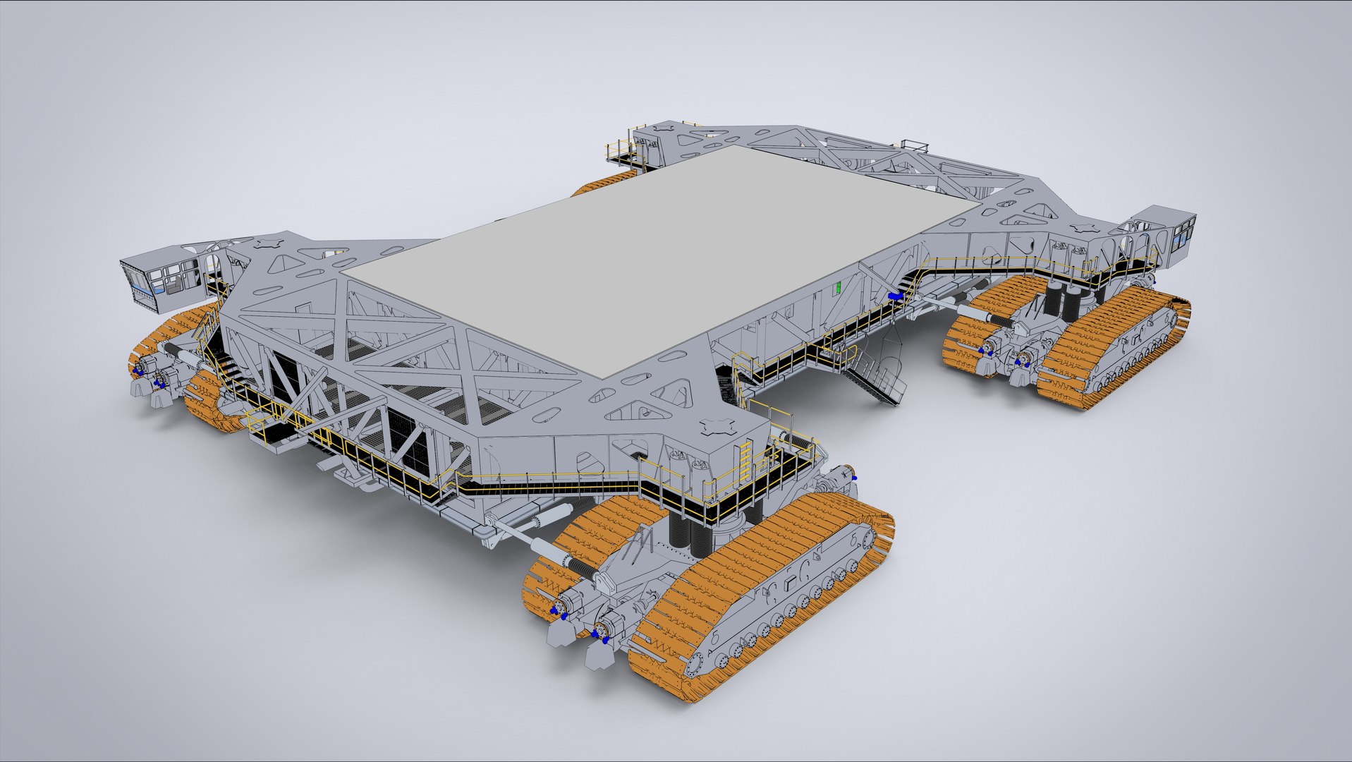 Crawler Transporter 3d Model