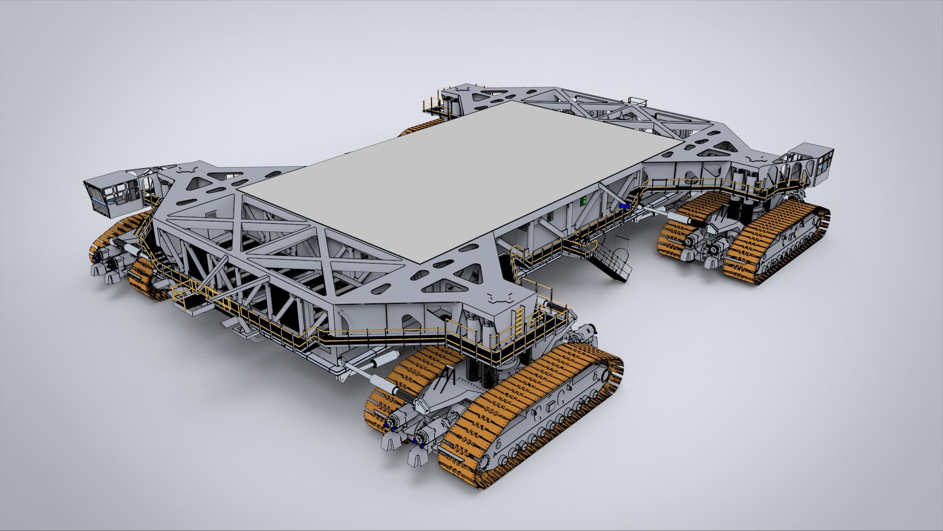 Crawler Transporter 3d Model