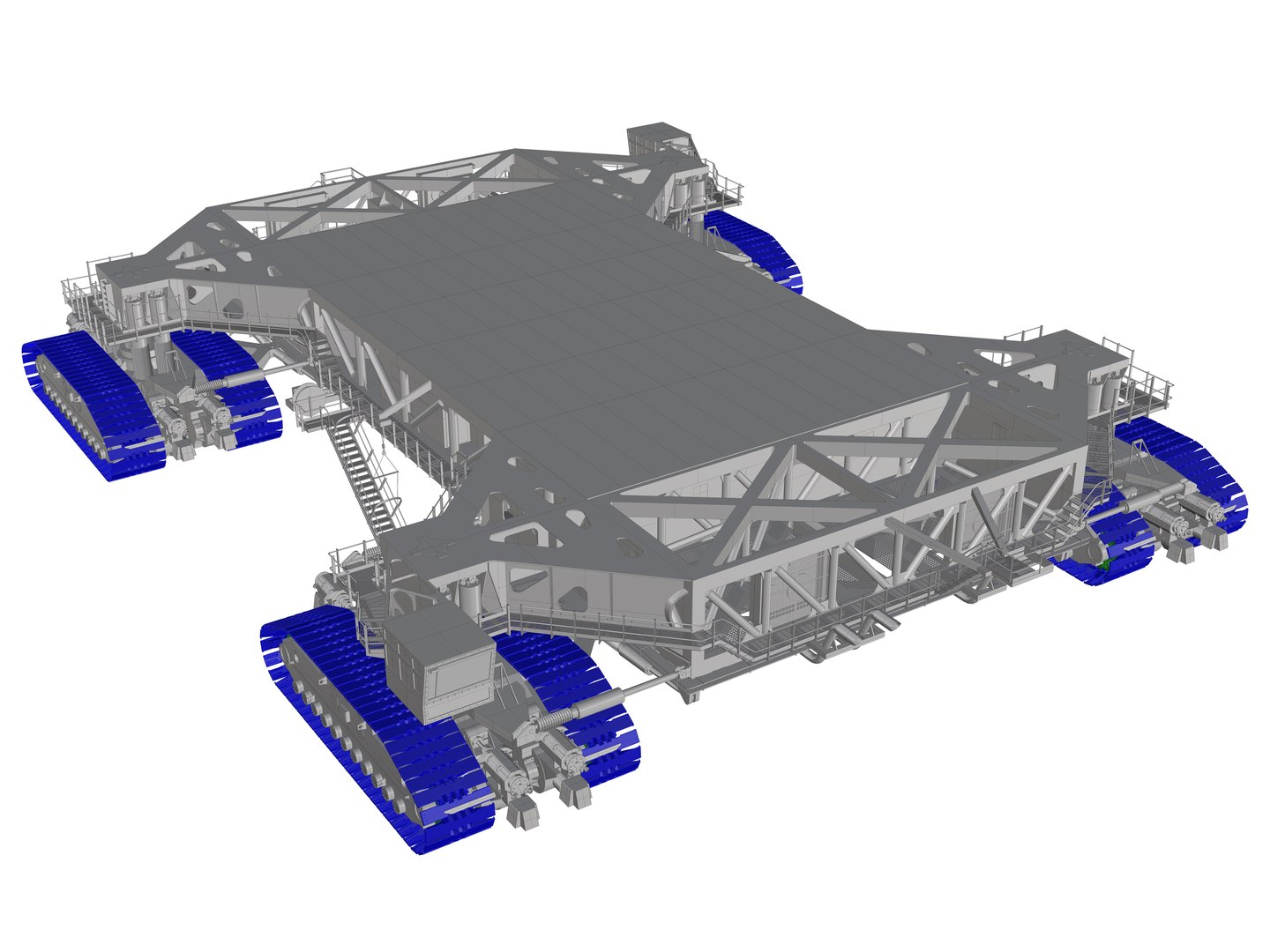 Crawler Transporter 3d Model