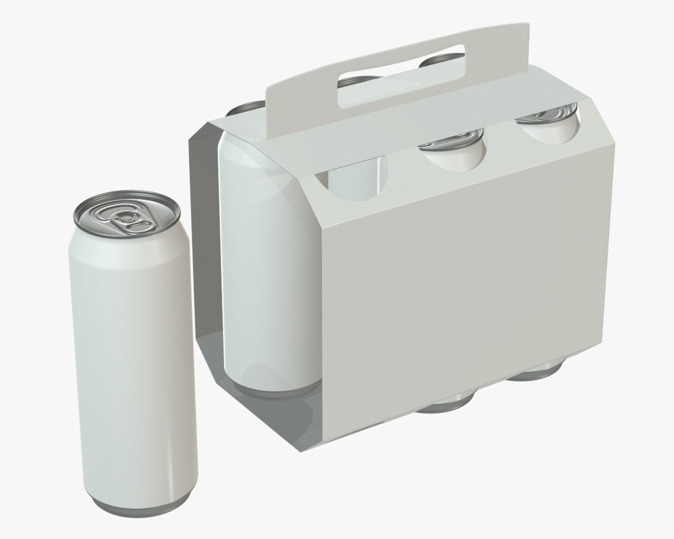 3D Beer Package Model - TurboSquid 1342321