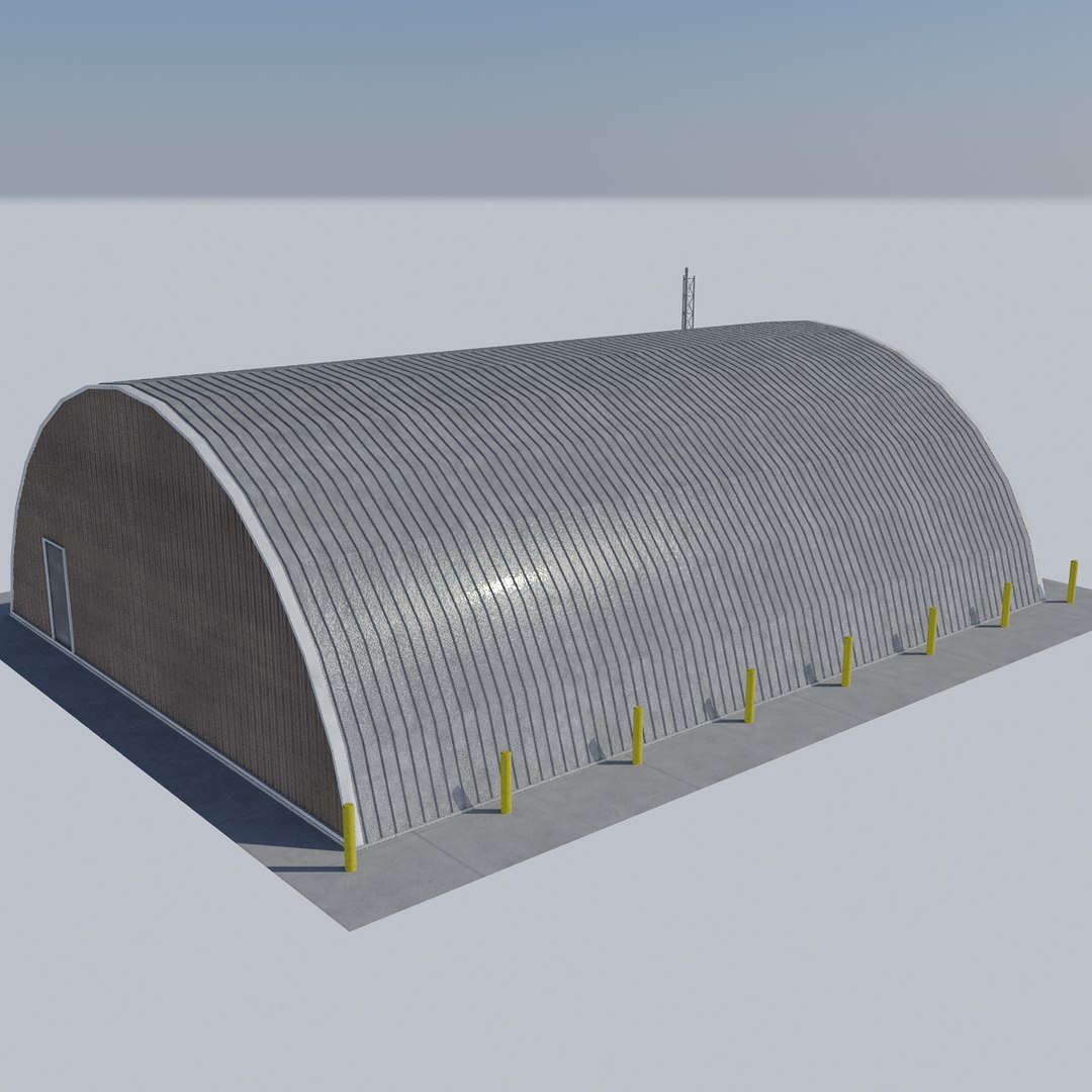 - Quonset Military Building Max