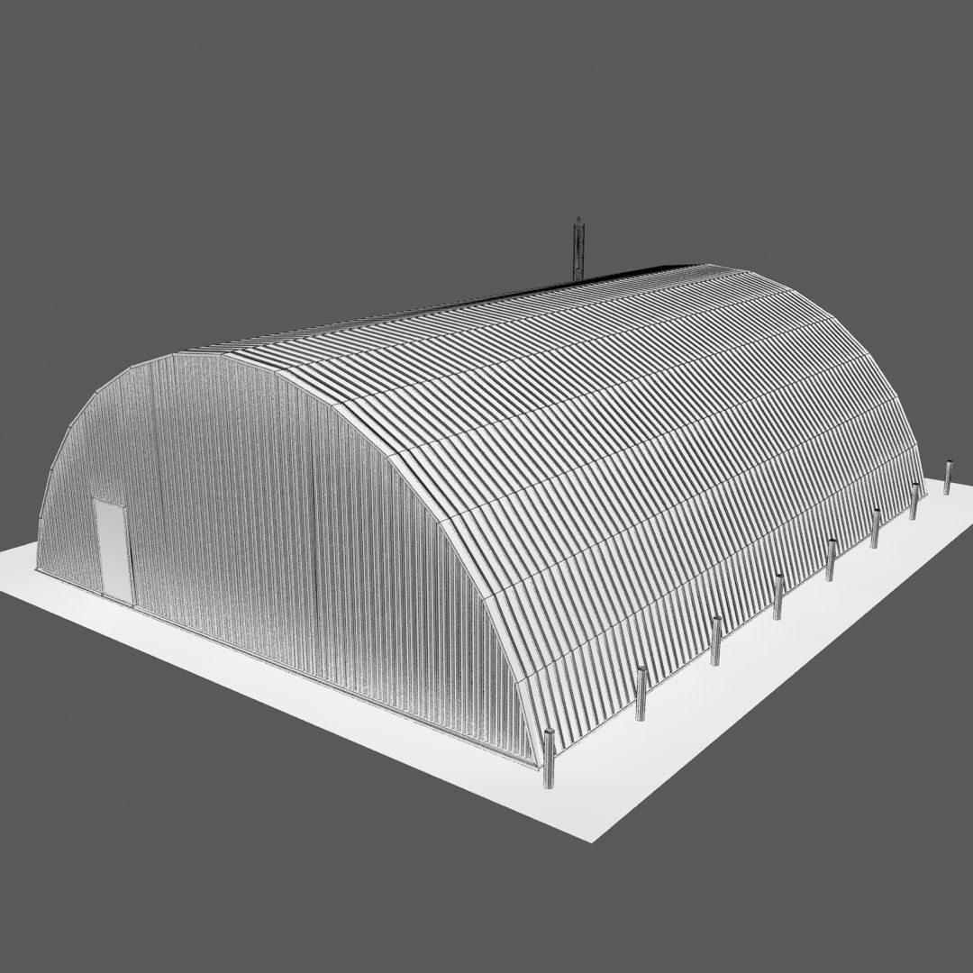 - Quonset Military Building Max