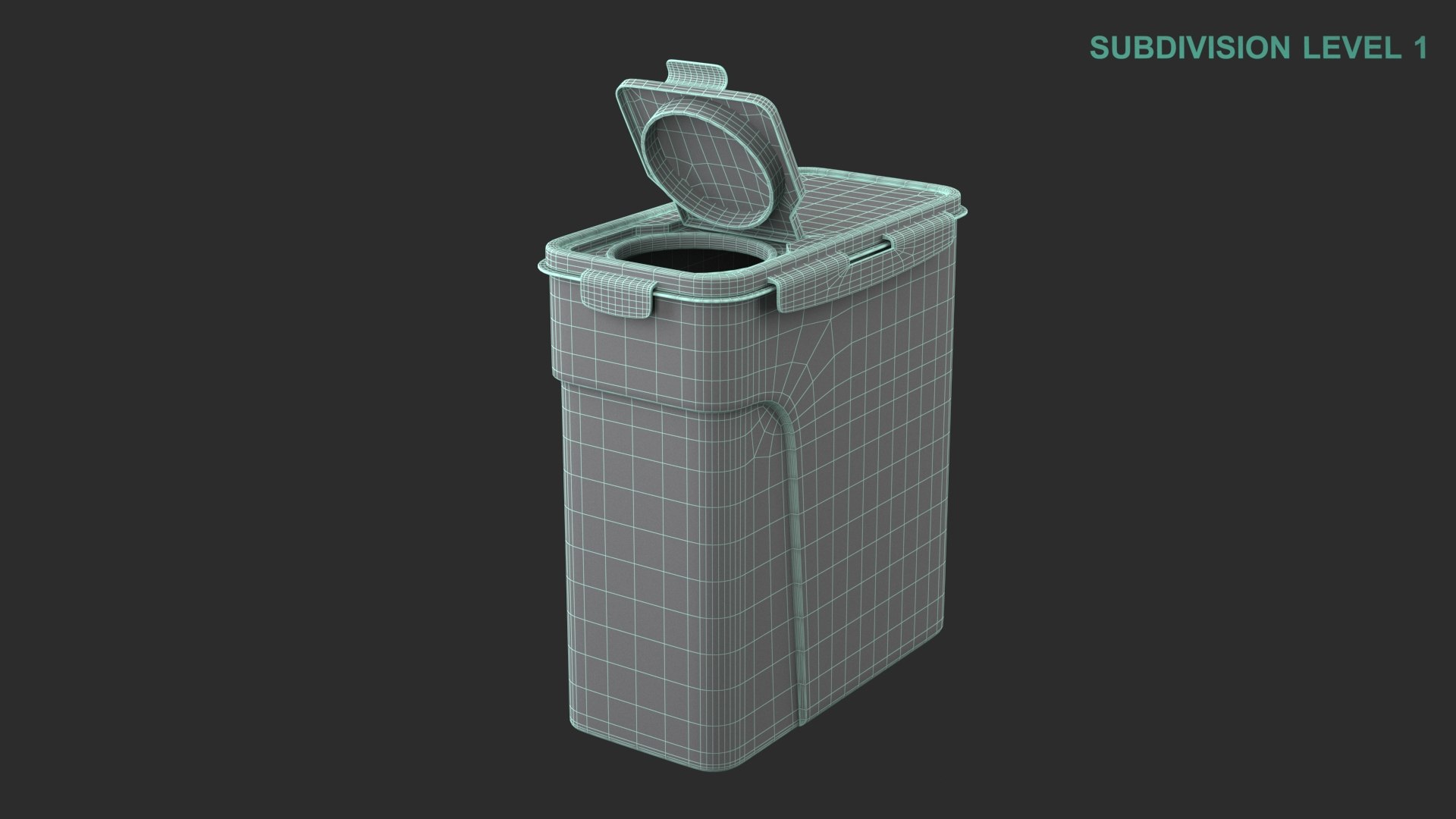 Dry Food Container 3D Model - TurboSquid 1997303