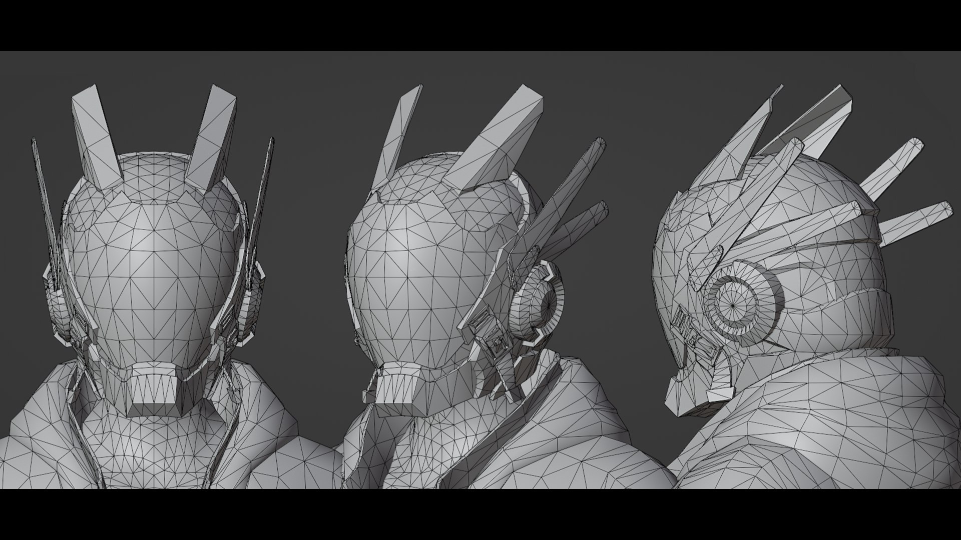 3D Model Fantasy Cyberpunk Swordsman - TurboSquid 2239631