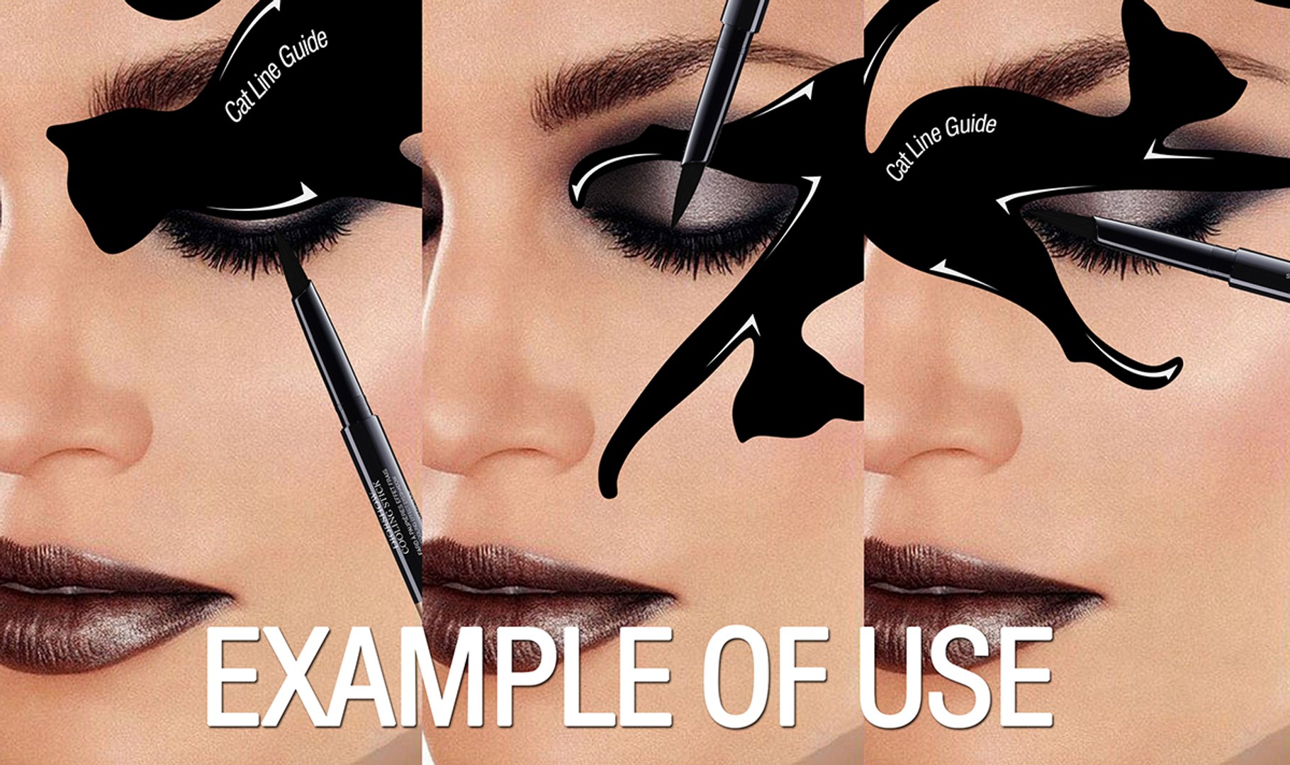 3D eyeliner tool guide makeup - TurboSquid 1277383