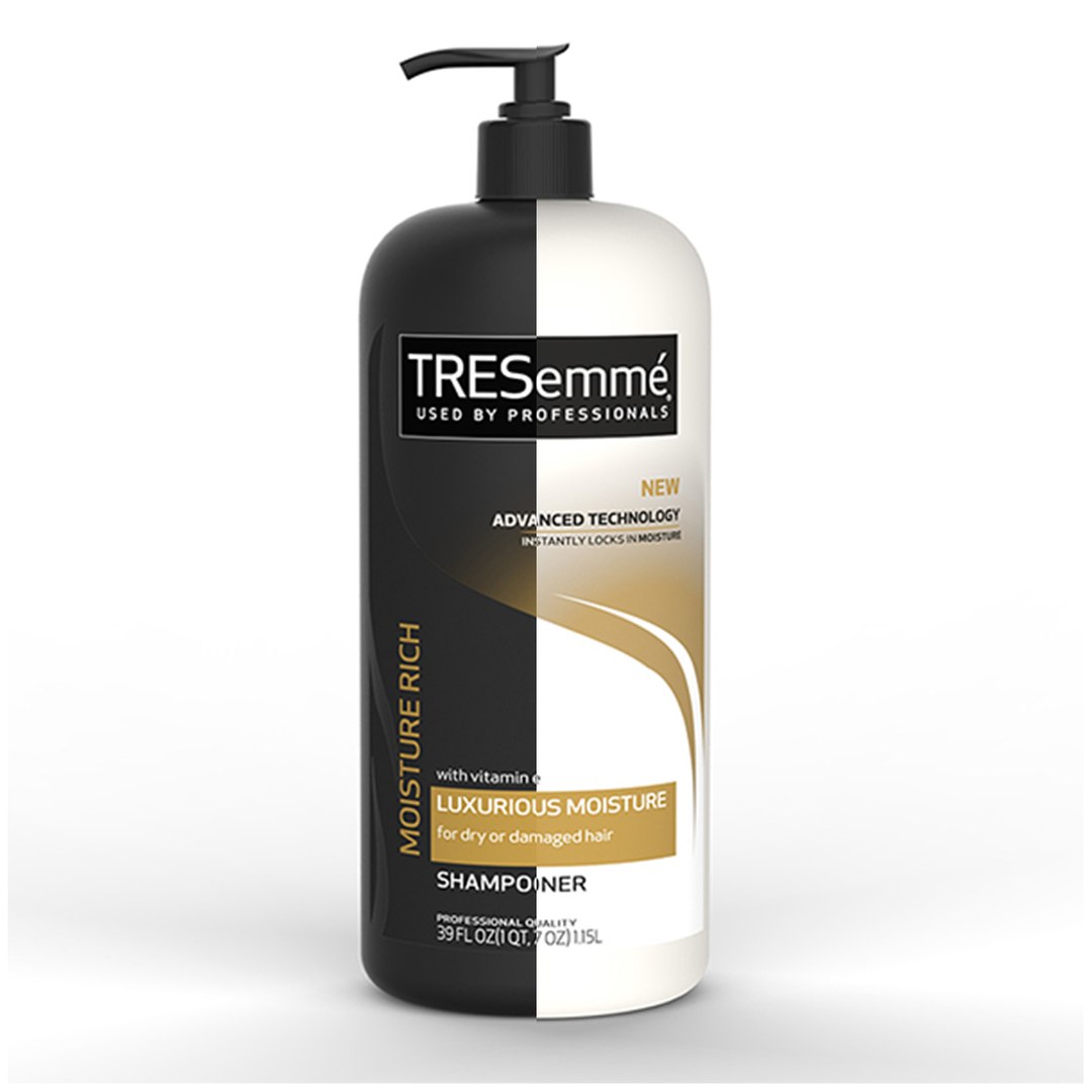 3d tresemme shampoo conditioner model