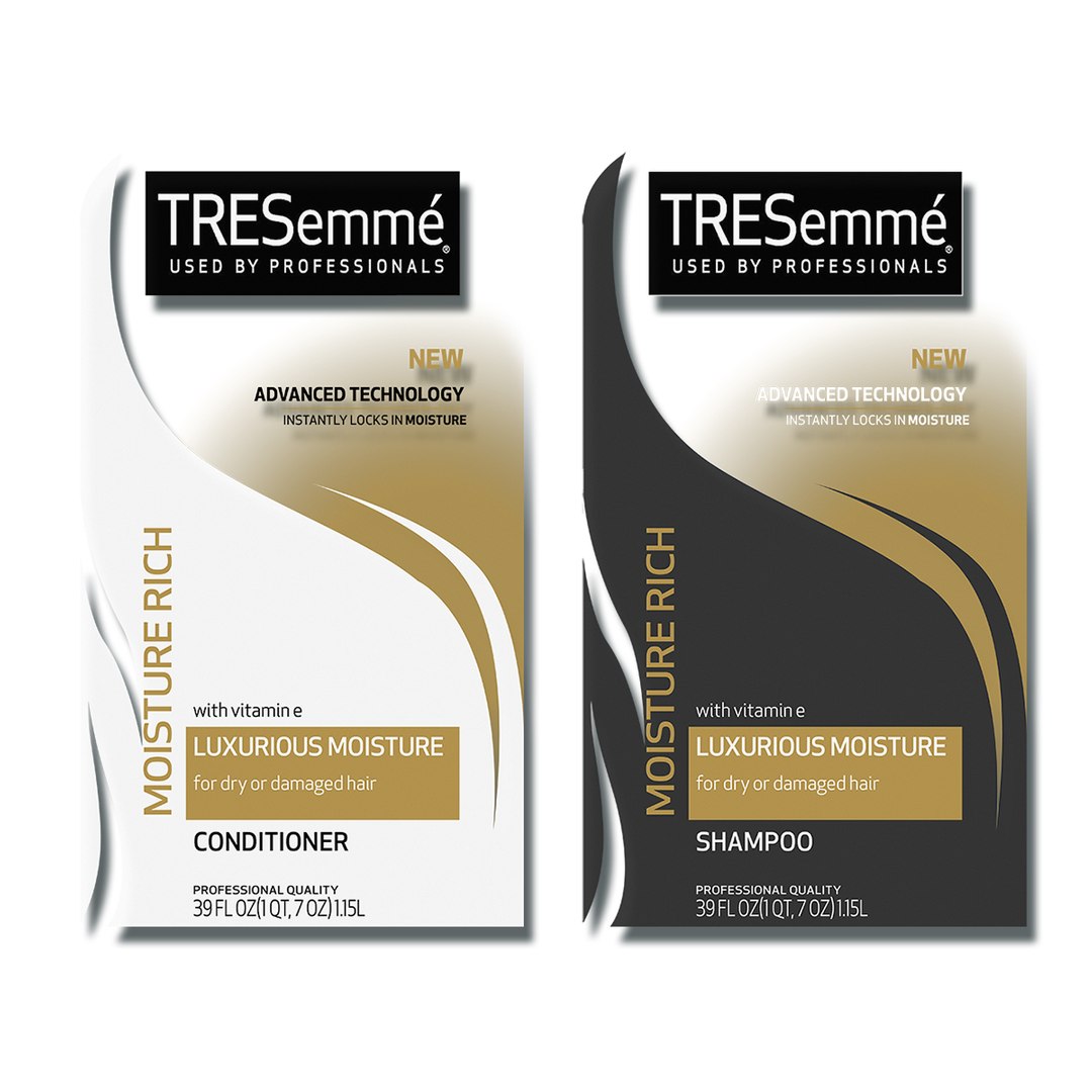 3d tresemme shampoo conditioner model