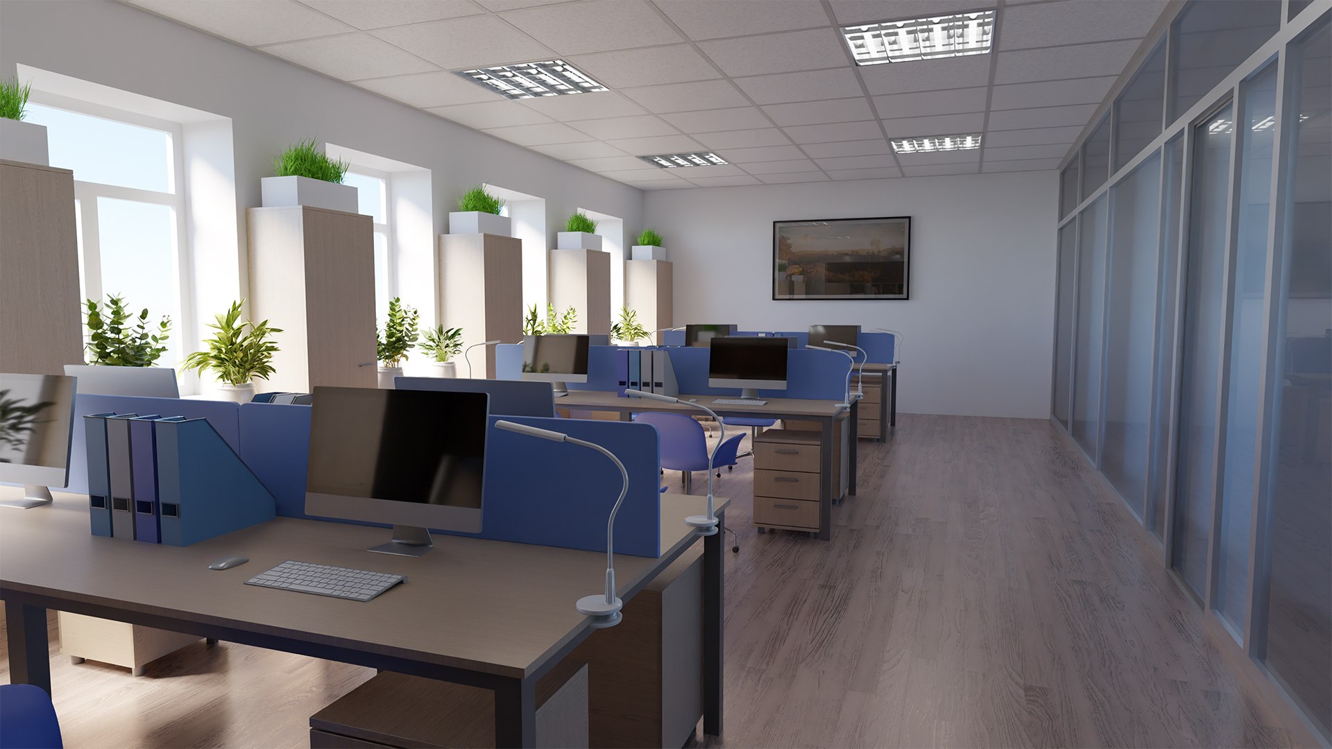 Office Model - TurboSquid 1955072